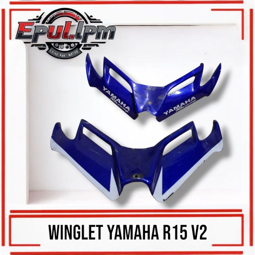 Jual Winglet bekas copotan yamaha r15 v2 | Shopee Indonesia