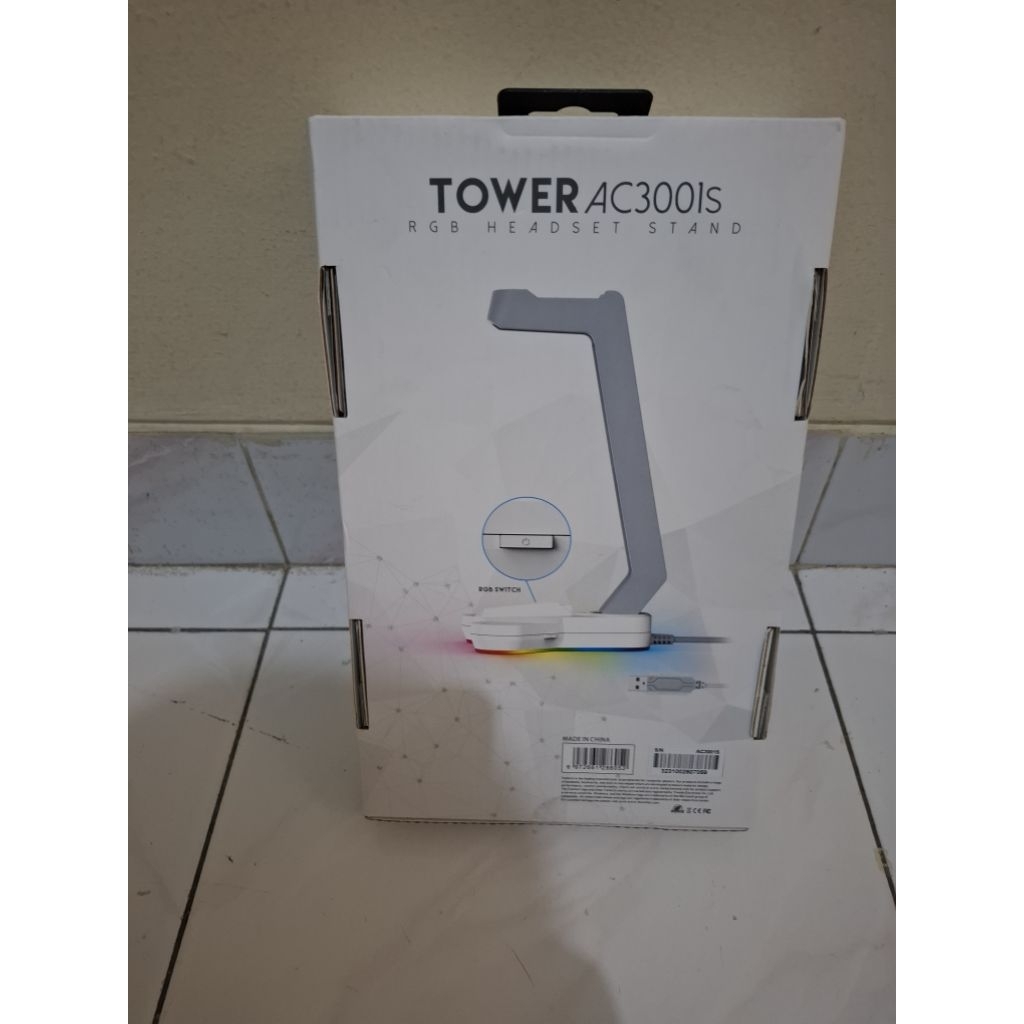 Jual [ORIGINAL] FANTECH TOWER AC3001S - RGB Headset Stand (SPACE ...
