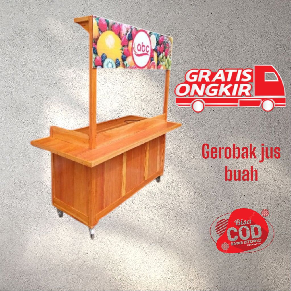Jual gerobak minuman jus buah | Shopee Indonesia