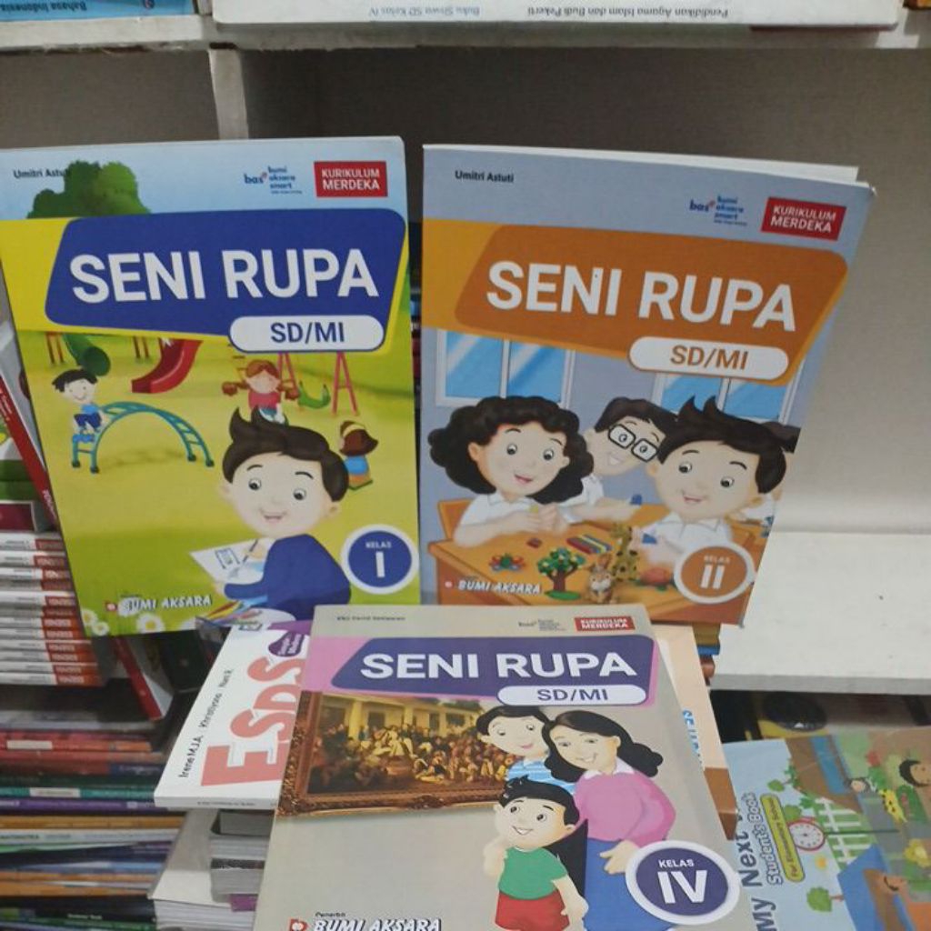 Jual Buku Paket Seni Rupa Kurikulum Merdeka Untuk SD/MI kelas 1 2 3 4 5 6 Bumi Aksara | Shopee ...