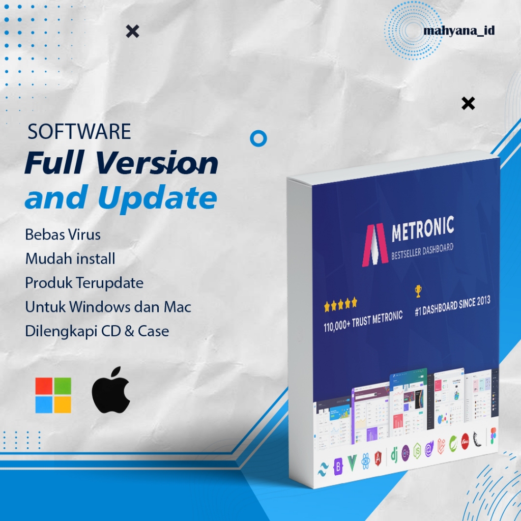 Jual Metronic v9.2.0 (Tailwind CSS HTML & JavaScript & Nextjs Toolkit ...