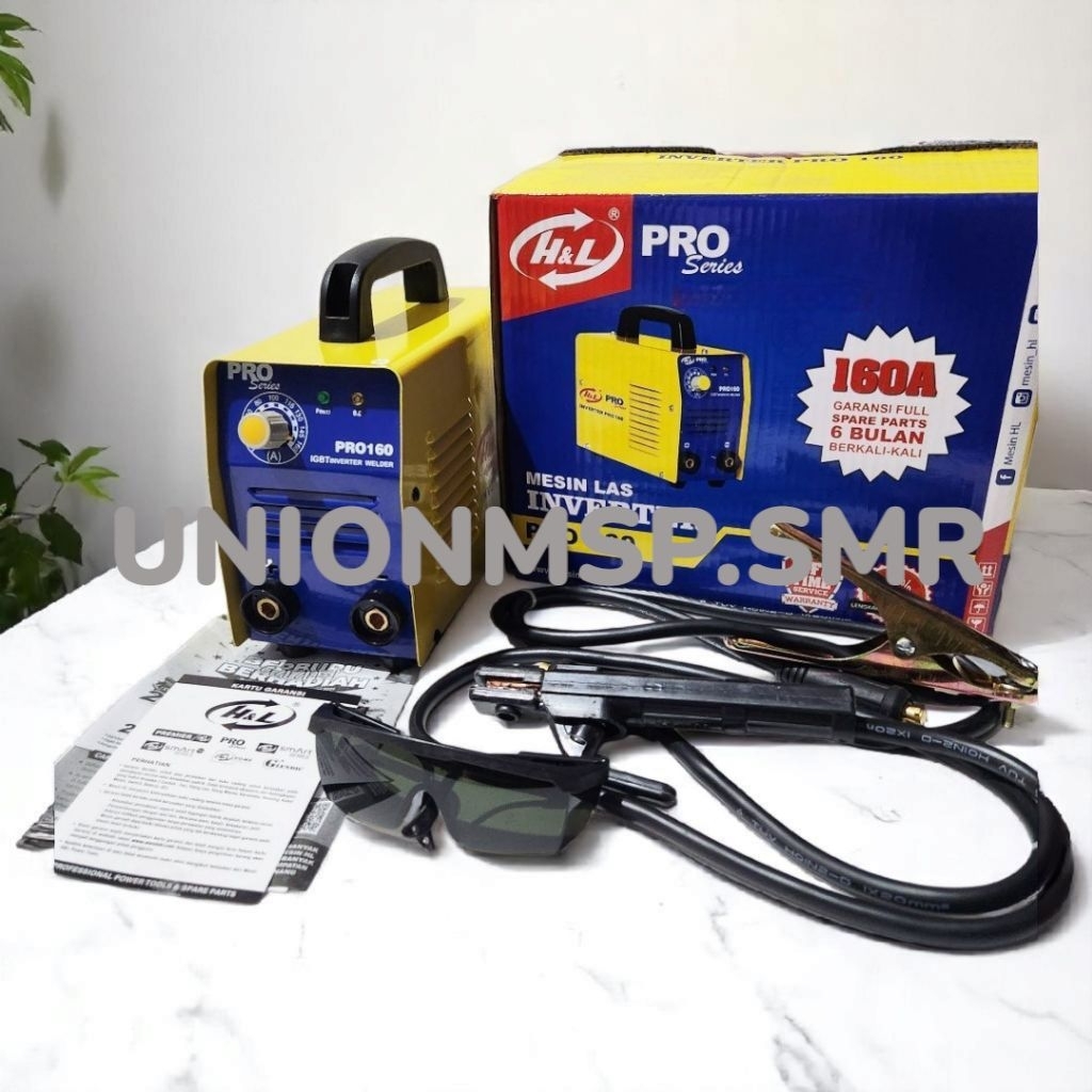 Jual Mesin Las PRO H&L 160A Inverter MMA ARC IGBT 220V | Trafo Las ...