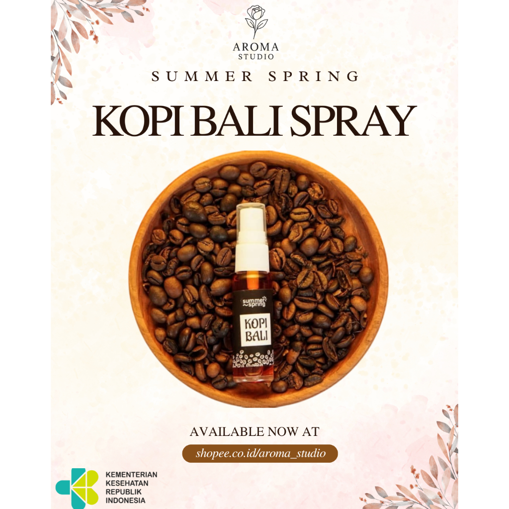 Jual Parfum Mobil / Lemari / Ruangan Kopi Bali Botol Semprot Pewangi ...