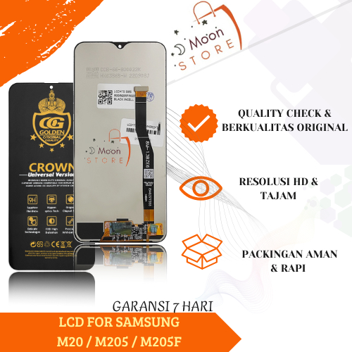 Jual LCD TOUCHSCREEN SAMSUNG M20/M205/M205F ORIGINAL FULLSET GALAXY ...