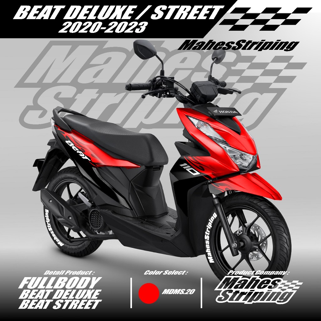 Jual (COD) Decal Stiker Beat Deluxe Beat Street Full Body Terbaru 2020 ...