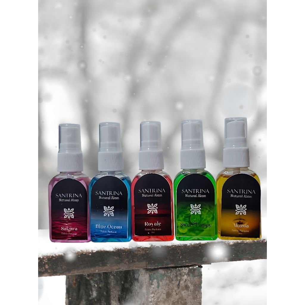 Jual PARFUM ISI 5 BOTOL PARFUM SEGAR NATURAL ALAM 300ML | Shopee Indonesia