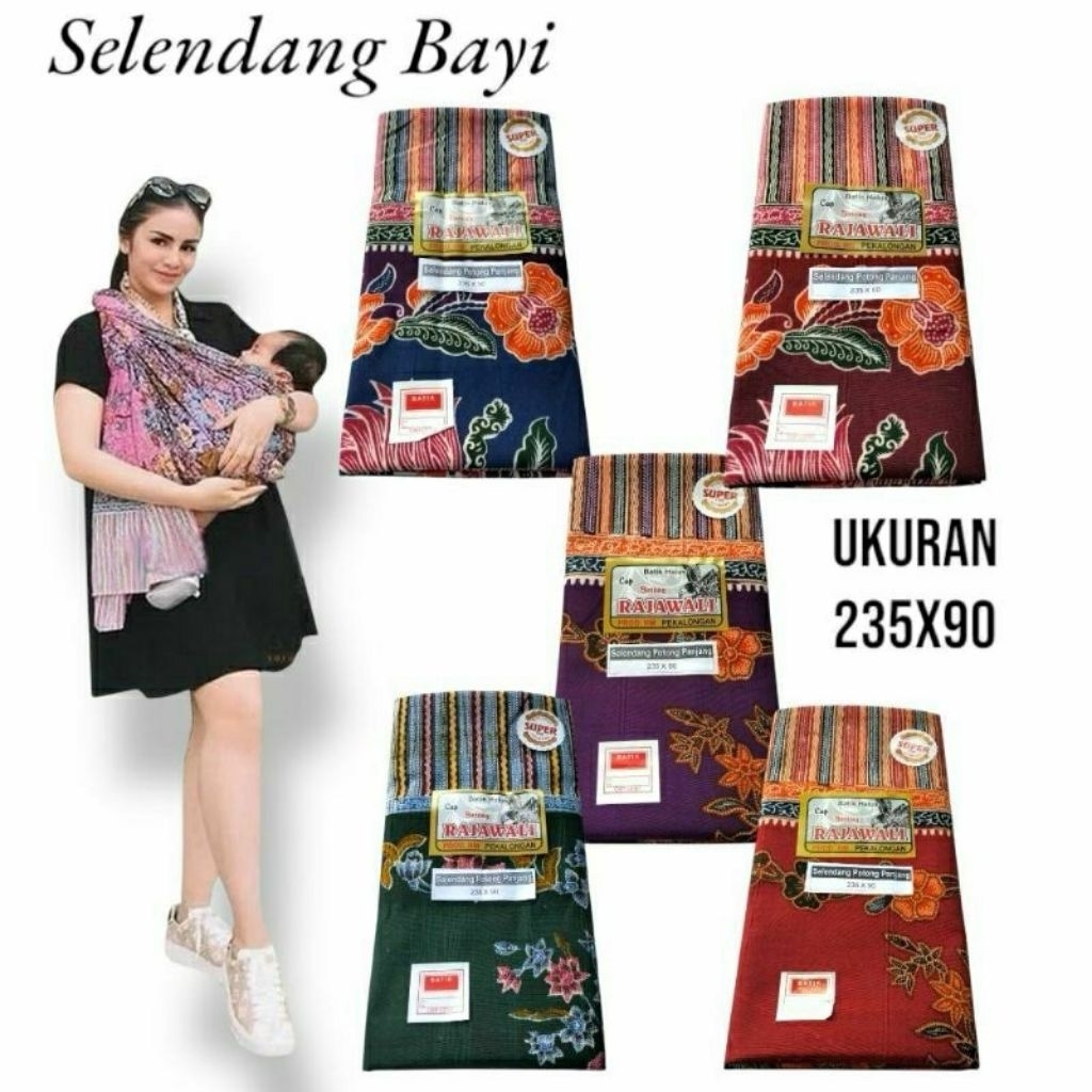 Jual BISA PILIH WARNA KAIN JARIK GENDONGAN BAYI BATIK HALUS PANJANG | JARIK GENDONG ASLI ...
