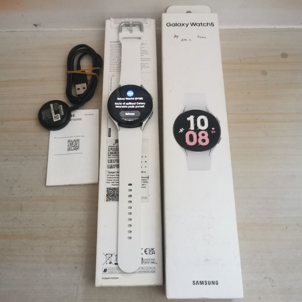 Jual Samsung Watch 5 44mm SM-R910 Bekas - Fullset Resmi - second ...
