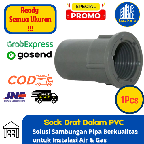 Jual Sock Drat Dalam PVC READY SEMUA UKURAN!!! | Shopee Indonesia
