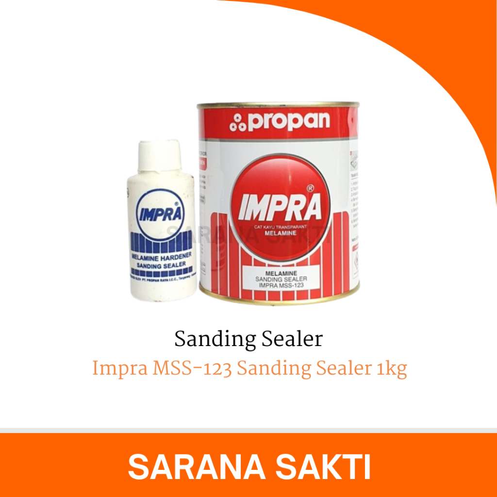 Jual Impra MSS-123 Sanding Sealer 1kg | Propan Impra Melamine Sanding ...