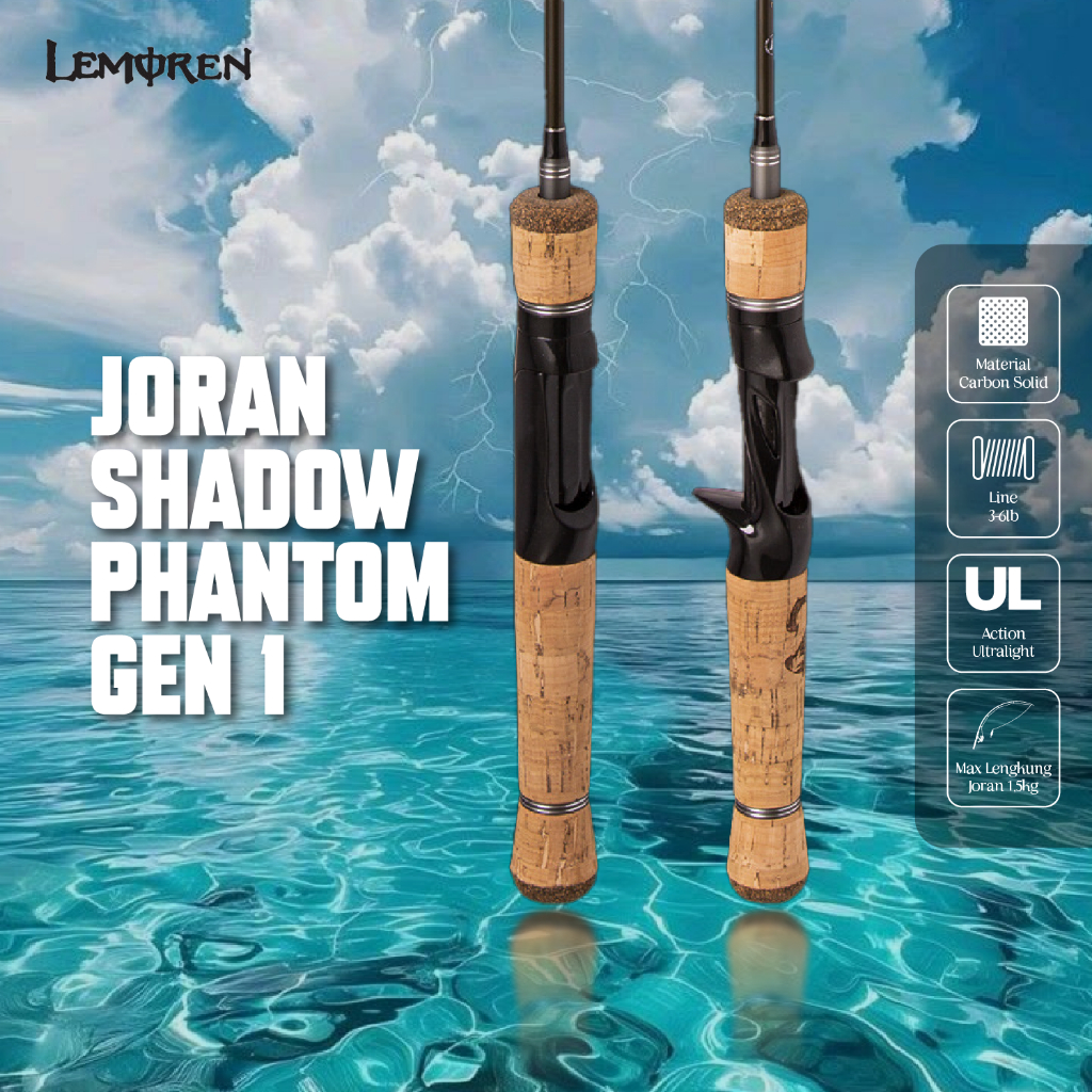 Jual LEMOREN Joran Casting UltraLight 1.37m/15.0m/1.68m/1.80m/1.98m MOYING Full Packet Joran ...