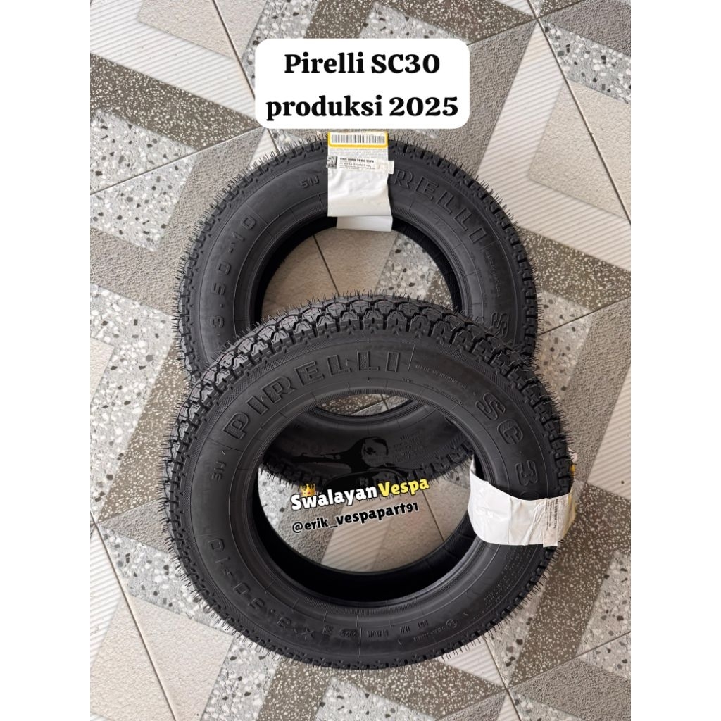 Jual Ban luar vespa tubless ban tubeles tubles ukuran ring 10 ban luar ...