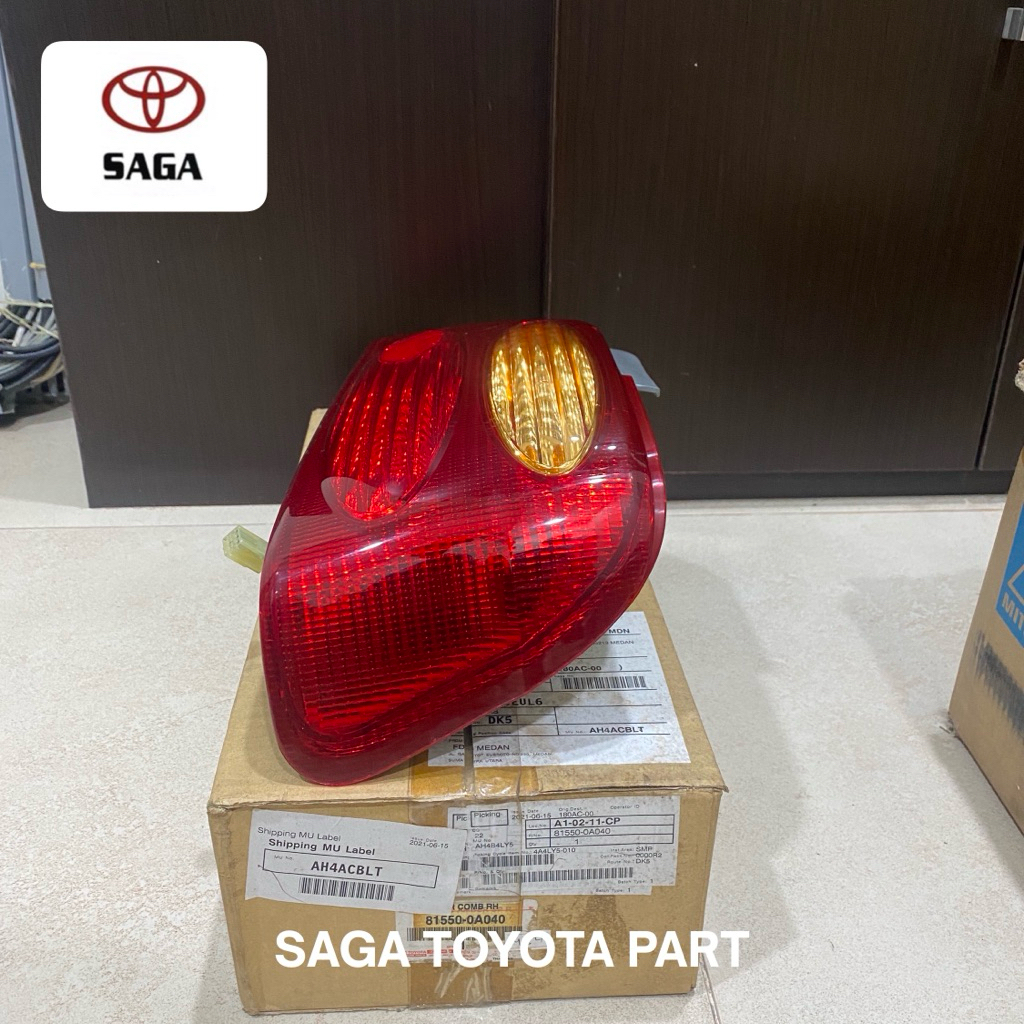 Jual SAGA | Lampu Stop Lamp Belakang Kanan Soluna Asli Original 81550 ...