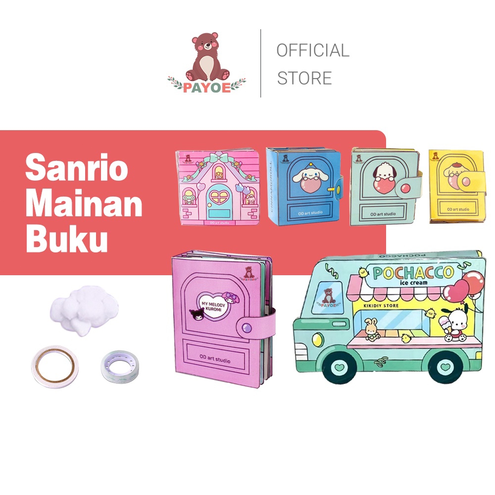 Jual PAYOE Quiet Book Diy Buku Mainan Mainan Edukasi Busy Book | Shopee ...
