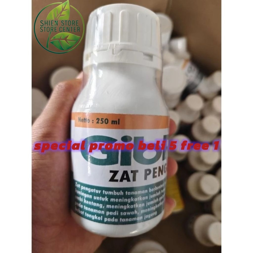 Jual Beli 3 gratis 1 ZPT GIBRO 20-SL 100 ML/ Pupuk Bahan Aktif Asam ...