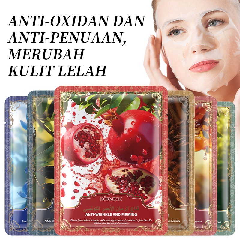 Jual Face Mask Arabic Luxury Anti Aging Masker Wajah Kormesic ...