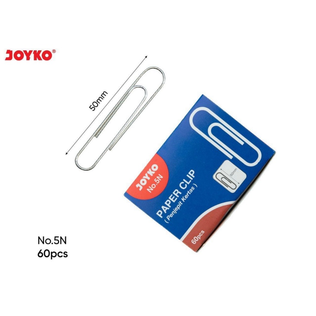 Jual JOYKO Trigonal Paper Clip Klip Penjepit Kertas Segitiga No.5N ...