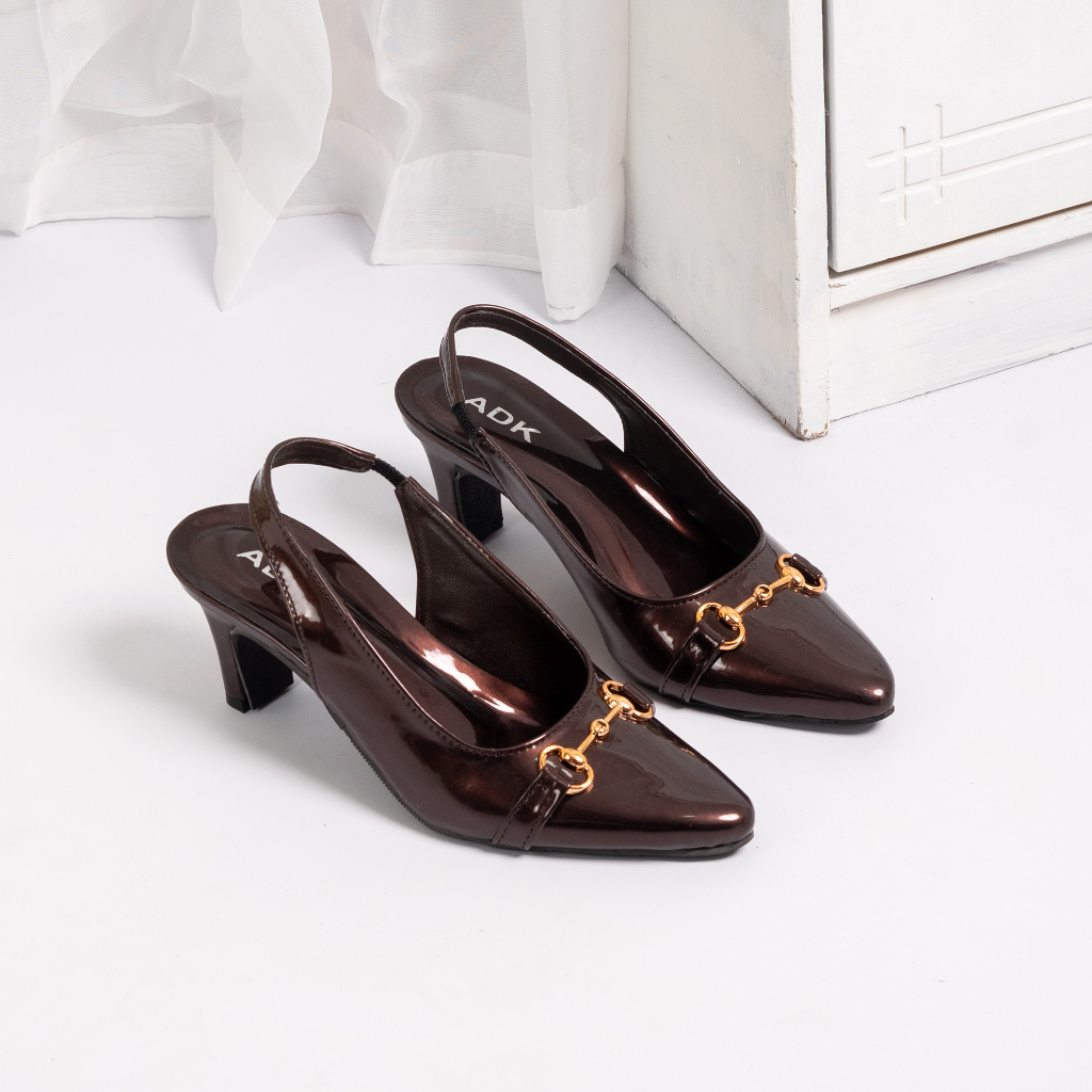 Jual ADK Heels TANIA TULANG Premium Quality Size 37-41 Nyaman & Elegan ...