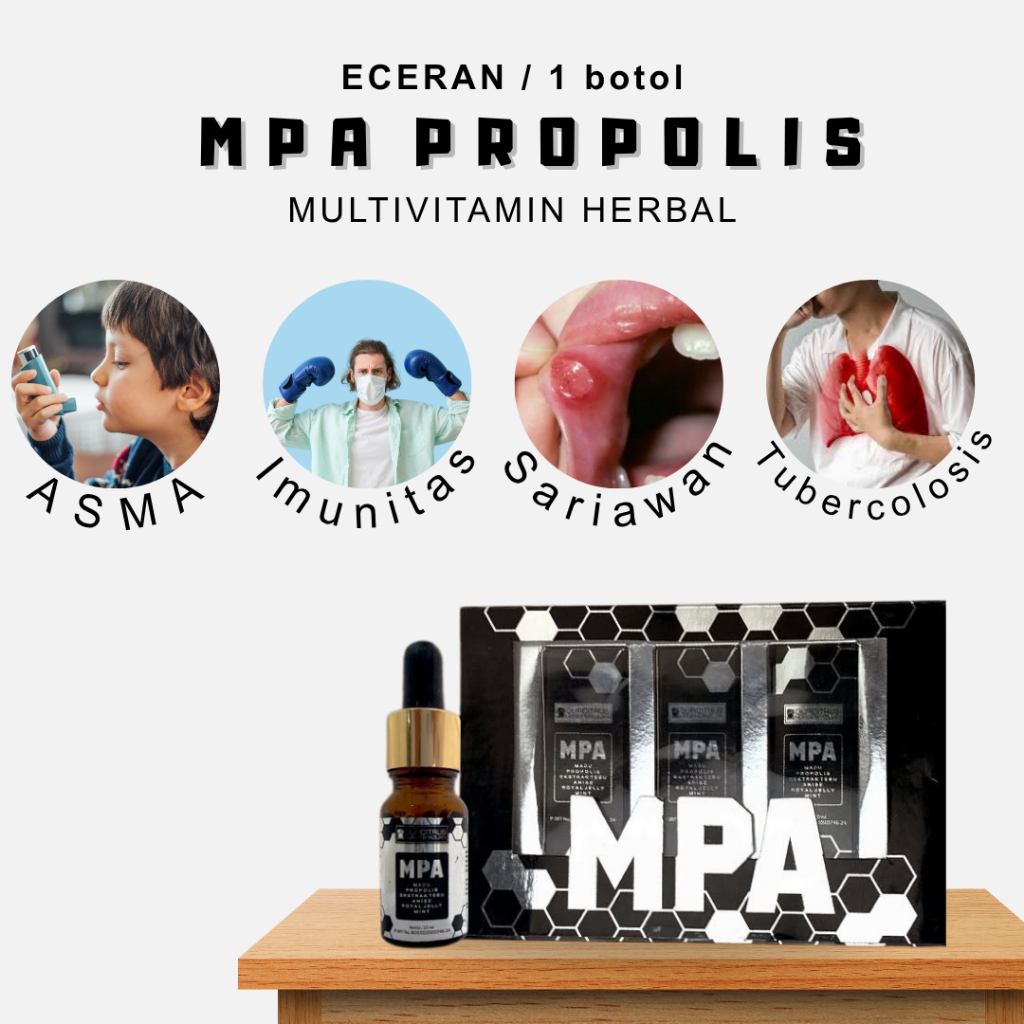 Jual (ECERAN) MPA PROPOLIS OURCITRUS Obat Suplemen Multivitamin Herbal ...