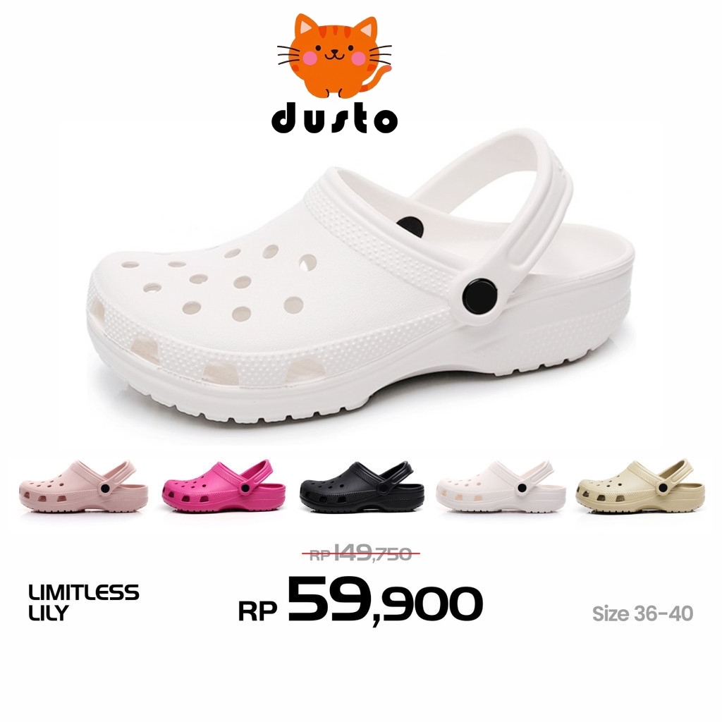 Jual Dusto Sendal Selop Wanita Dewasa Terbaru 2025 Sandal Slop Cewek ...