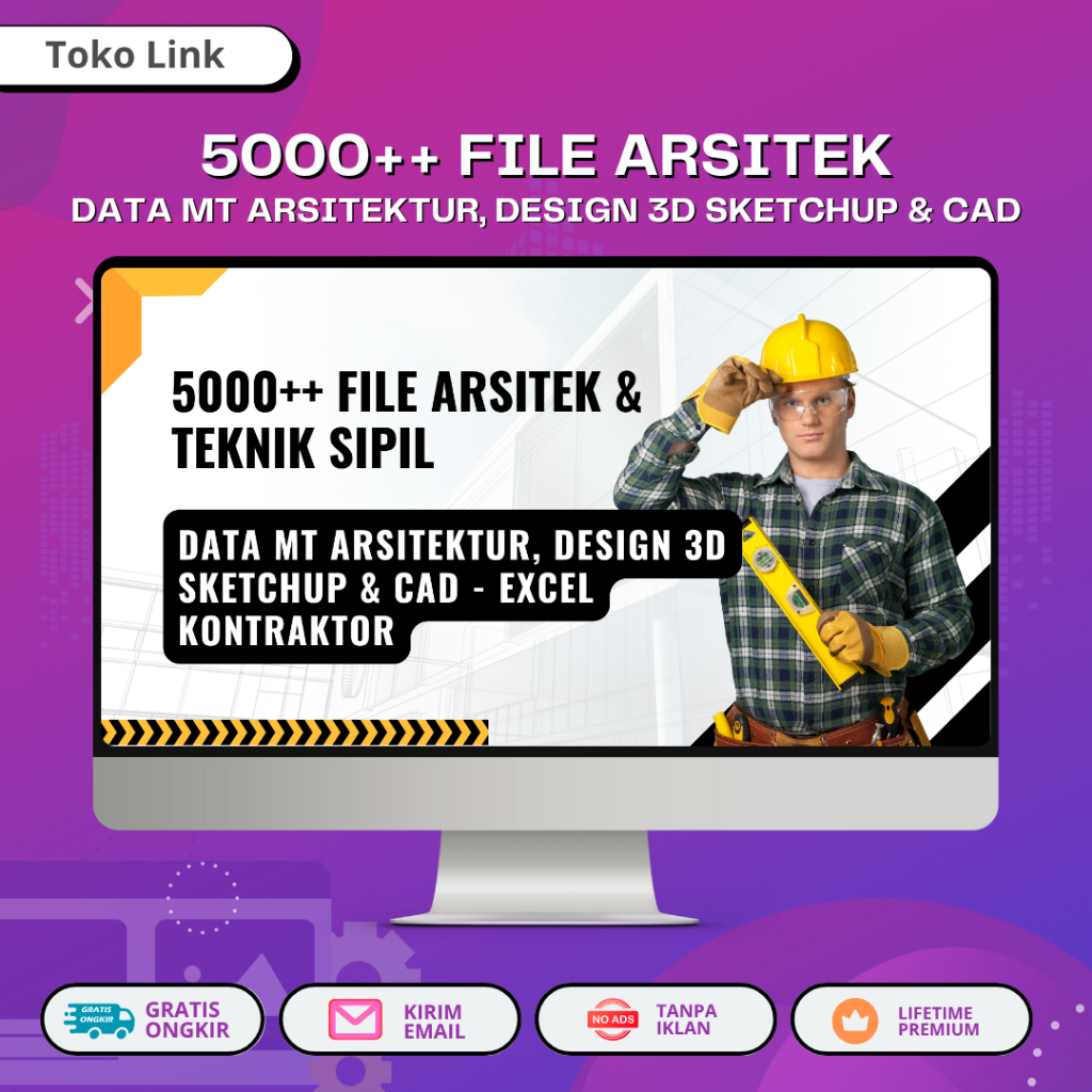 Jual 5000++ FILE ARSITEK & TEKNIK SIPIL - Data MT Arsitektur, Design 3D ...
