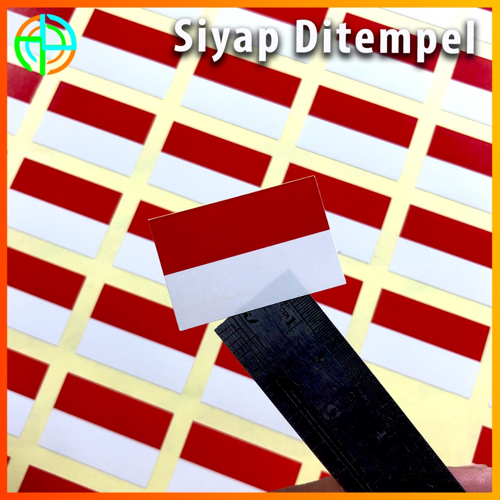 Jual Stiker Tempel Pipi – 70 pcs Bendera Merah Putih, Murah, Untuk ...