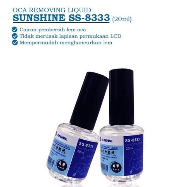 Jual cairan penghancur lem oca sunshine ss8333 20mm | Shopee Indonesia