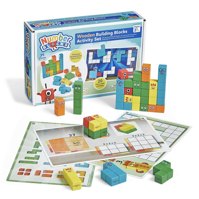 Jual Hand2Mind - Numberblocks Wooden Building Blocks Activity Set ...