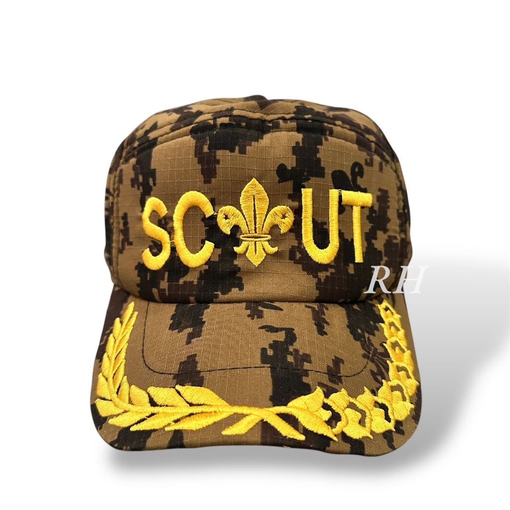 Jual RUHI STORE | Topi loreng pramuka indonesia | Scout Timbul ...