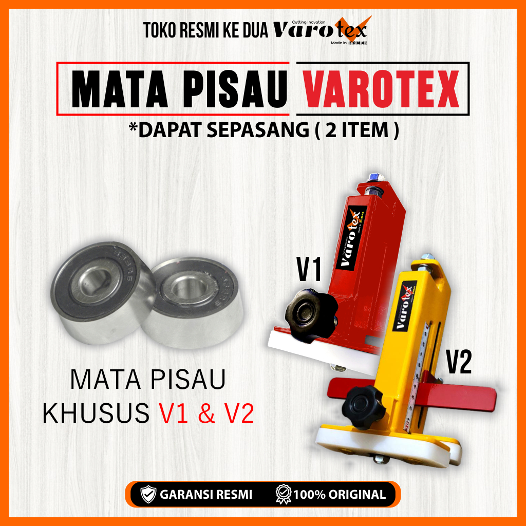 Jual Mata Pisau Varotex V1 & V2 100% ORIGINAL khusus untuk Alat Potong ...