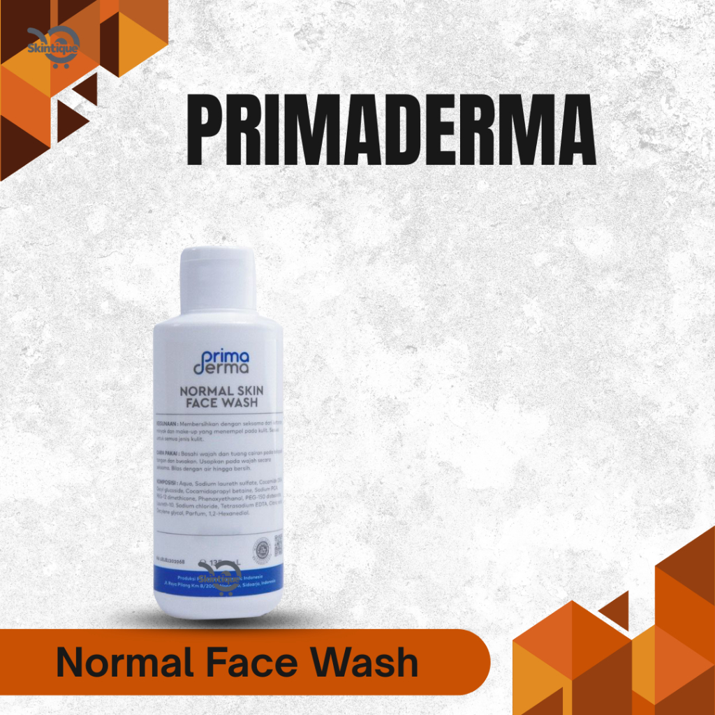 Jual PRIMADERMA NORMAL SKIN WASH 135 ML | Shopee Indonesia