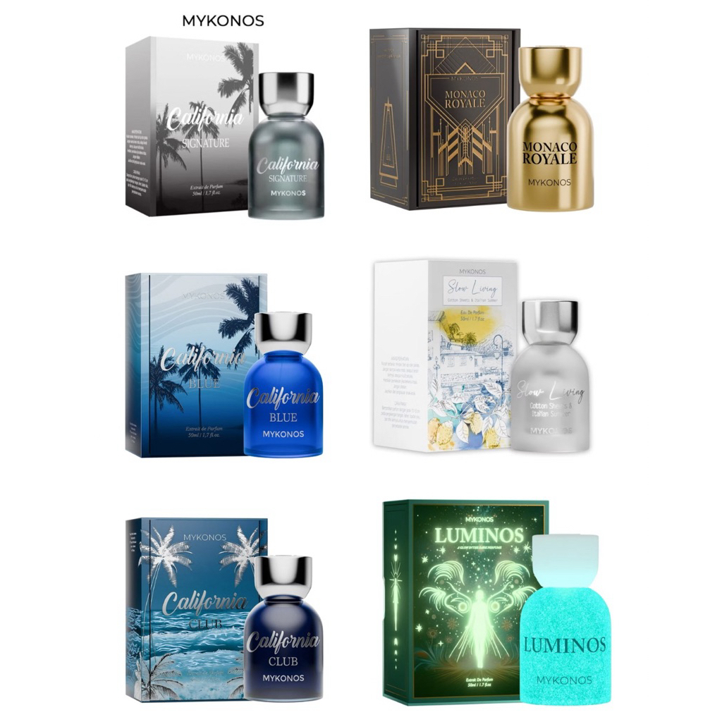 Jual Ready Stock Mykonos All Variant 50ml California Monaco Royal Slow ...