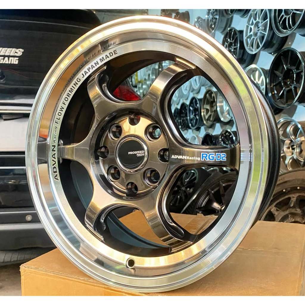 Jual Velg Advan RGD2 Ring 15 Lebar 6.5 Et 38 Pcd 4x100/114 Warna Ej ...