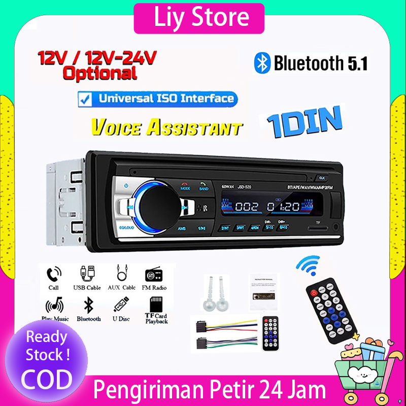 Jual Tape Audio Mobil Bluetooth Version Multifungsi Bluetooth USB MP3 ...