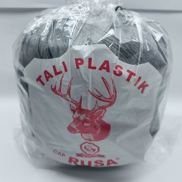 Jual TALI RAFIA HITAM CAP RUSA MERAH(HRG 1bks) | Shopee Indonesia