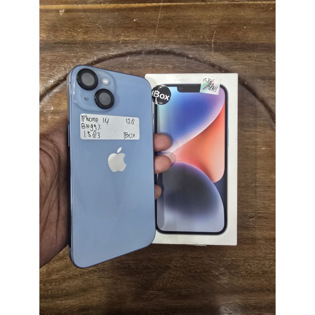 Jual iphone 14 biru 128gb PA/A | Shopee Indonesia