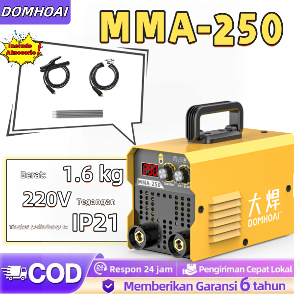Jual DOMHOAI Mesin Las Mini MMA-250, Solusi Las Rumahan yang Praktis ...