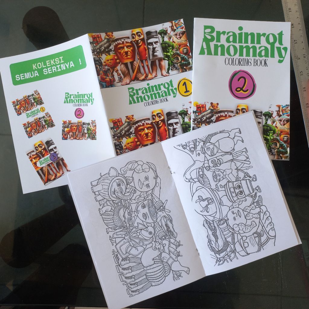 Jual BUKU MEWARNAI ANOMALI BRAINROT TUNG TUNG SAHUR TRALALERO VIRAL ...