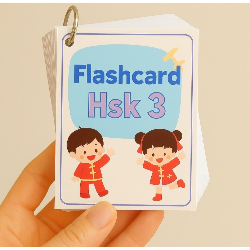 Jual HSK 3 Mandarin Flashcards – 300 Kartu Fisik Belajar Bahasa ...