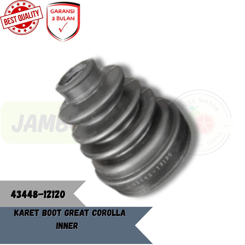 Jual KARET BOOT GREAT COROLLA INNER 43448-12120 (GARANSI 3 BULAN ...