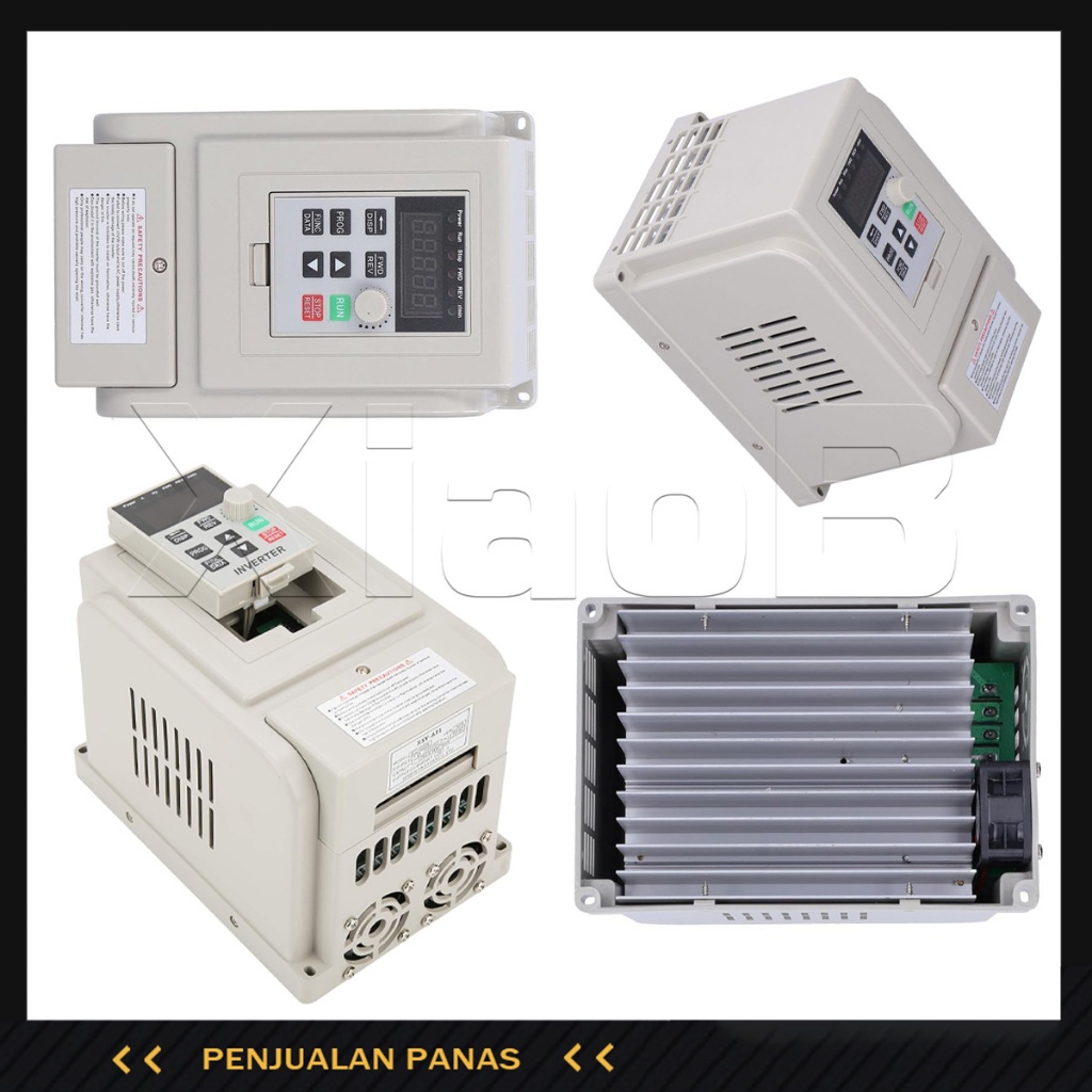 Jual ⚡Ready⚡ 220V Frequency Inverter Converter Inverter Frekuensi Variabel VFD Konverter ...