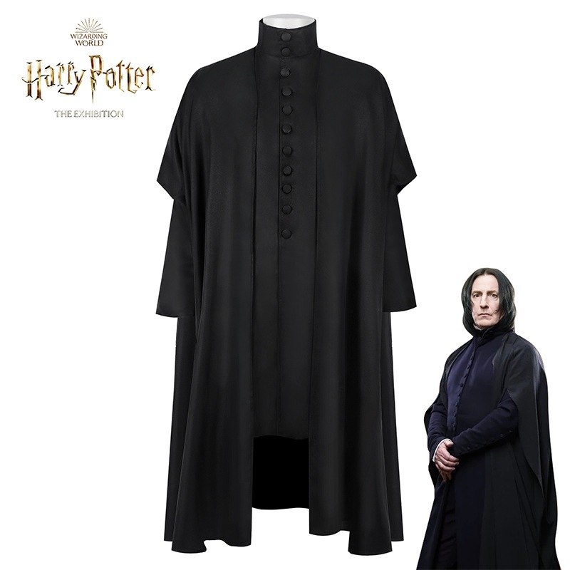 Jual Harry Potter cosplay Severus Snape cosplay costume suit | Shopee ...