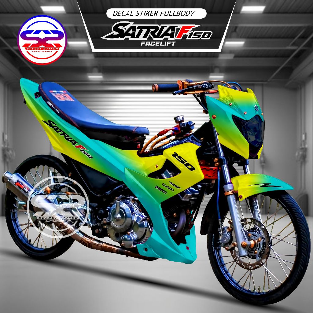 Jual DE Decal Satria FU Facelift Full Body - Stiker Satria FU Facelift ...