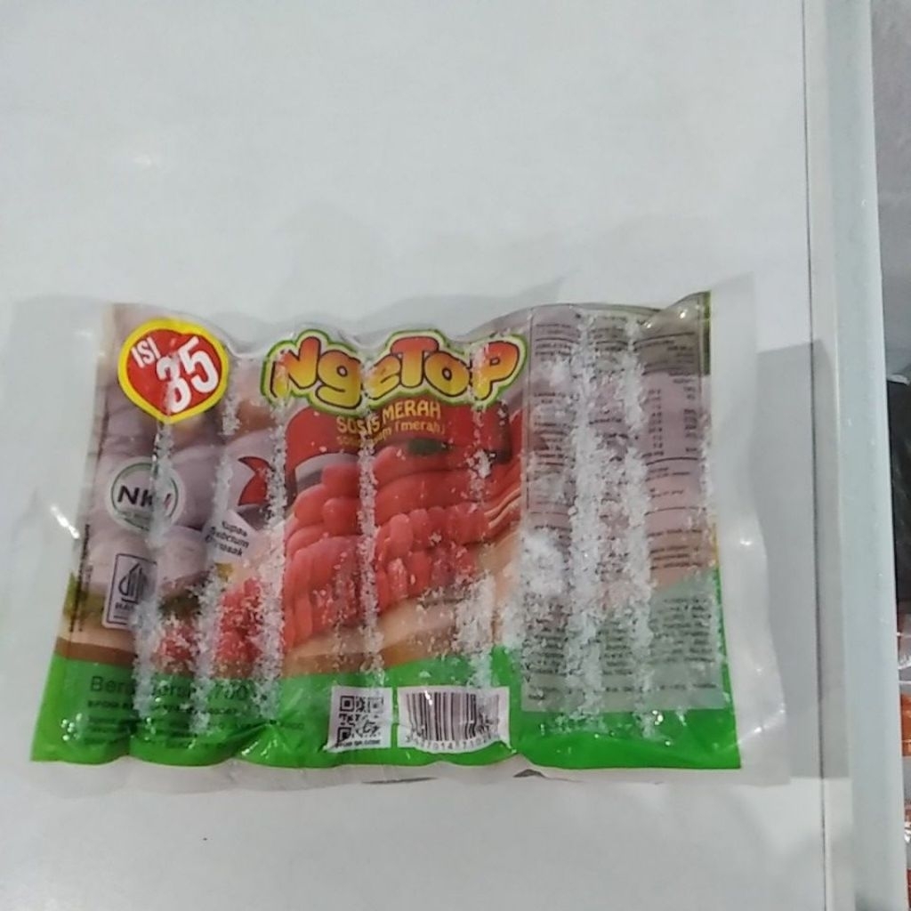 Jual Sosis Merah Ngetop 750g | Shopee Indonesia