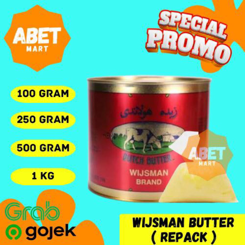 Jual Wisman Wijsman Butter ORIGINAL Repack 100Gr 250Gr 500Gr - 100 250 ...