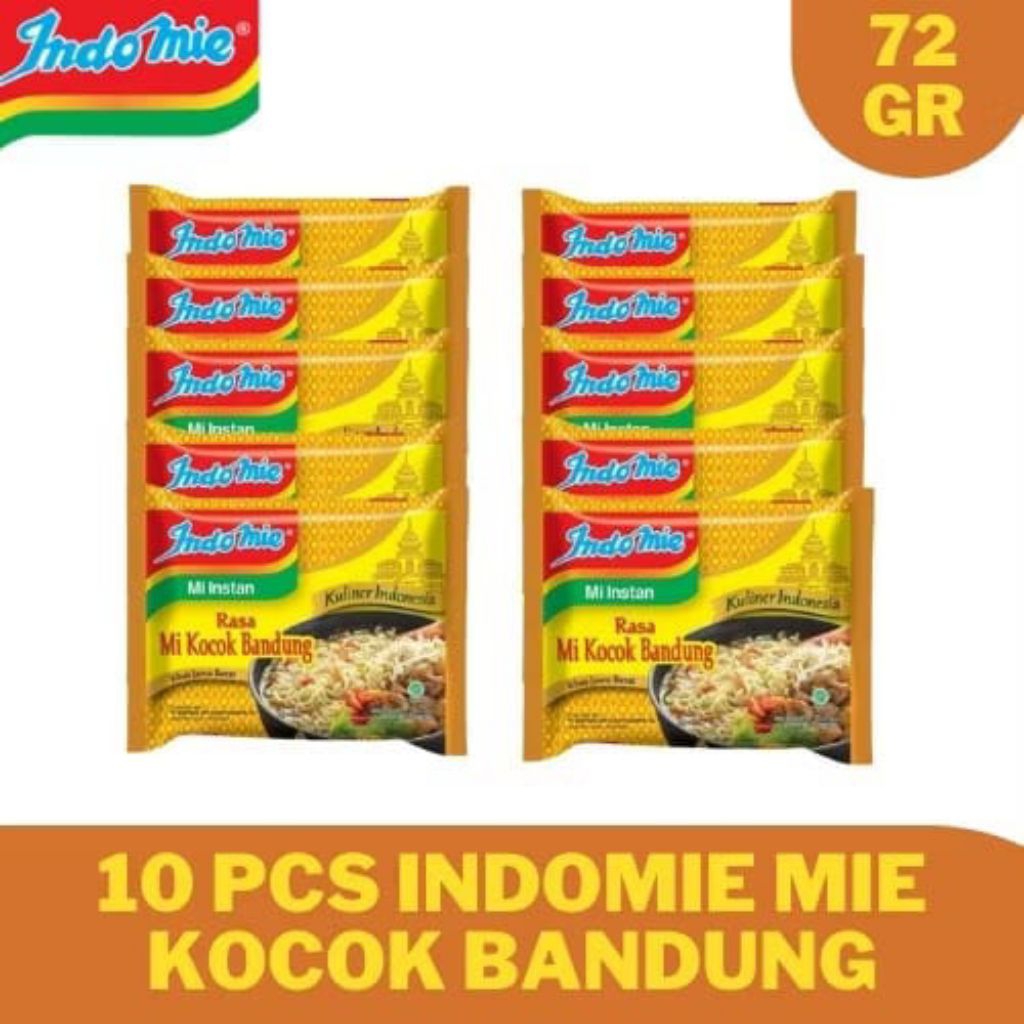 Jual INDOMIE KOCOK BANDUNG PAKET 10 PICS | Shopee Indonesia