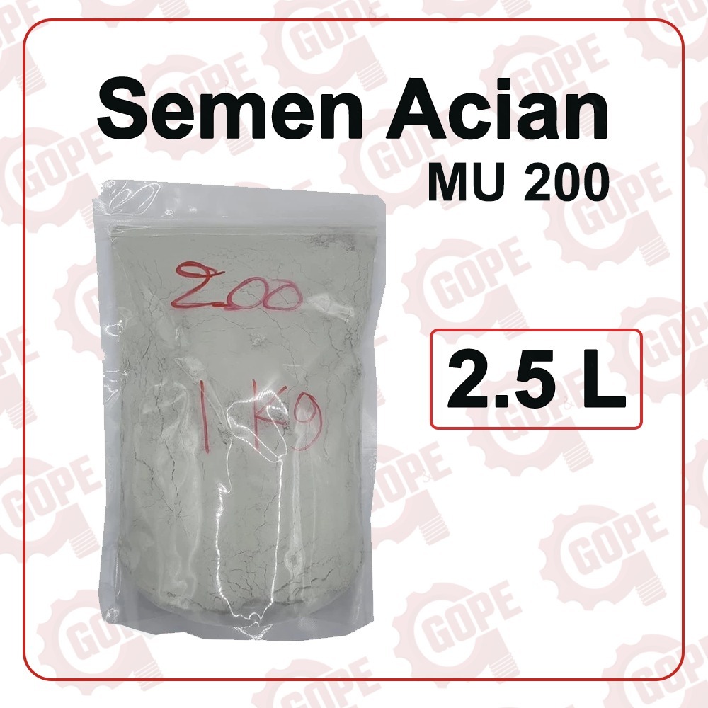 Jual Mu 200 Semen Instant Untuk Acian Kemasan 1 Kg | Shopee Indonesia