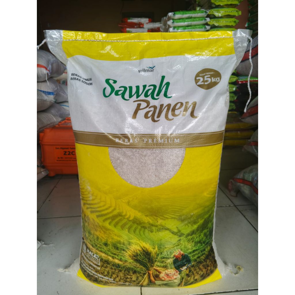 Jual Beras Sawah Panen Beras Premium 25kg | Shopee Indonesia