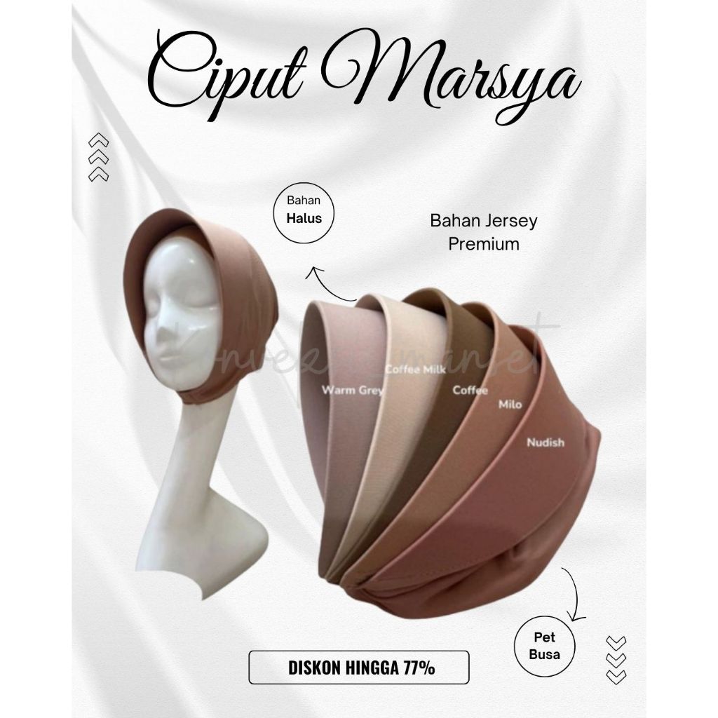 Jual CIPUT MARSHA INNER TOP JERSEY PREMIUM ANTI BUDEG PET MARSHA ANTI ...