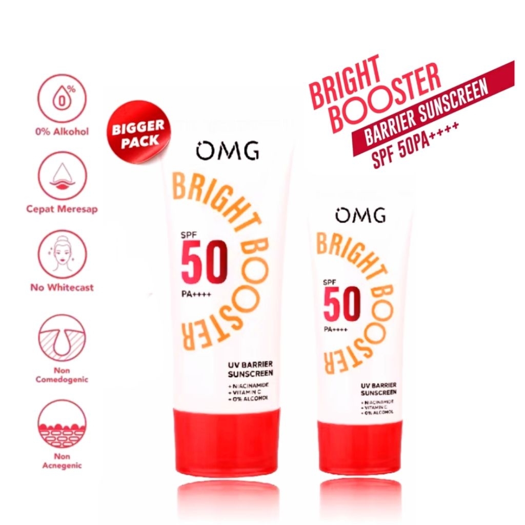 Jual OMG UV Barrier Sunscreen SPF50 | Shopee Indonesia